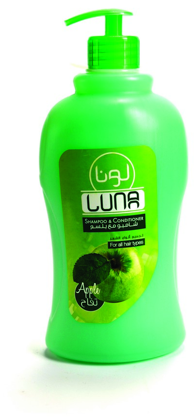 LUNA SHAMPOO APPLE\GREEN 1.8 L